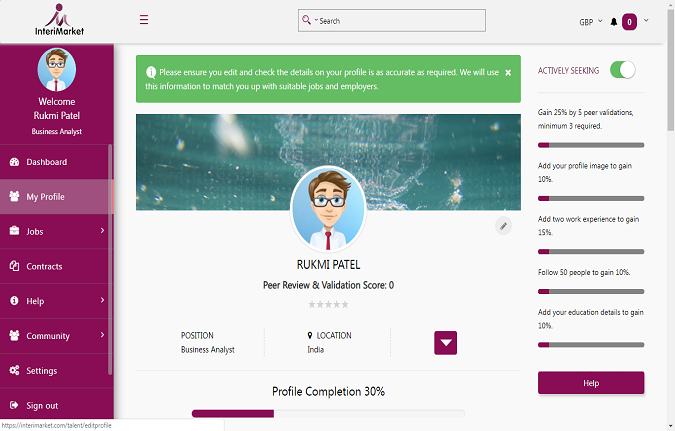 InteriMarket - 03 - iTreeni