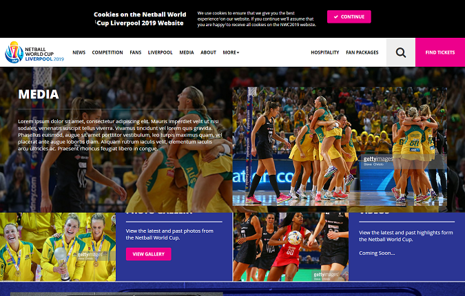 iTreeni - Netball World Cup - Media - iTreeni