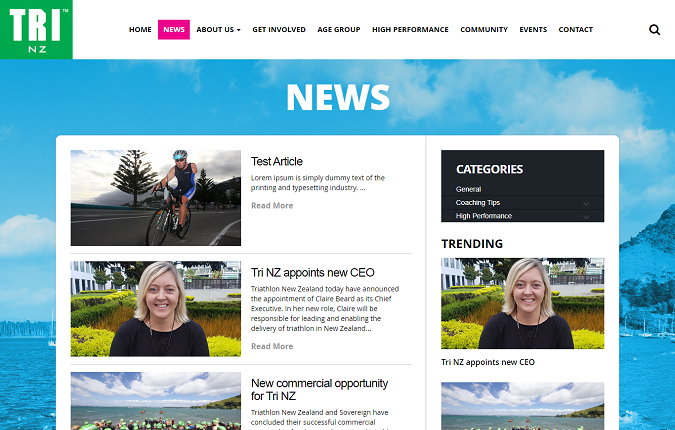 iTreeni - Triathlon NZ - News - iTreeni