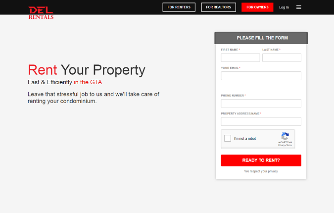 Del Rental - Rent a Property - iTreeni